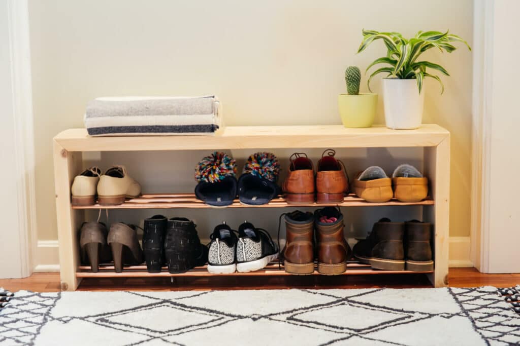 20 Creative DIY Boot Rack Ideas - Enthralling Gumption