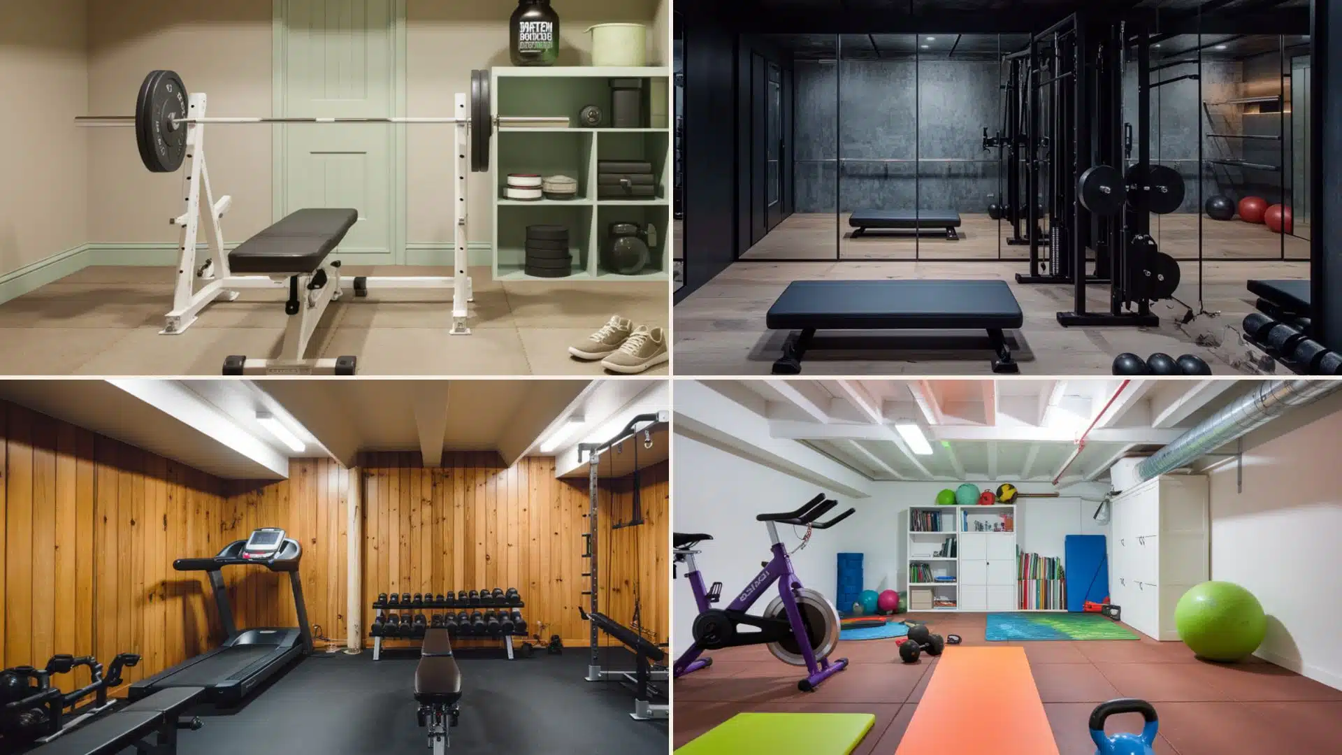 Small Basement Gym Design Ideas