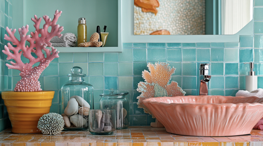 39 Classy Beach Theme Bathroom Desings - Enthralling Gumption