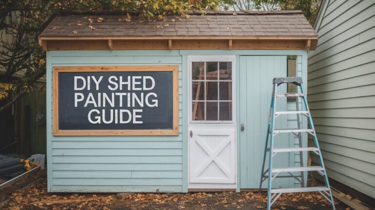 How to Paint Shed: A Detailed Guide - Enthralling Gumption