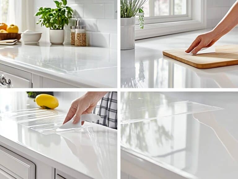 Step-by-Step Guide to DIY Contact Paper Countertops - Enthralling Gumption