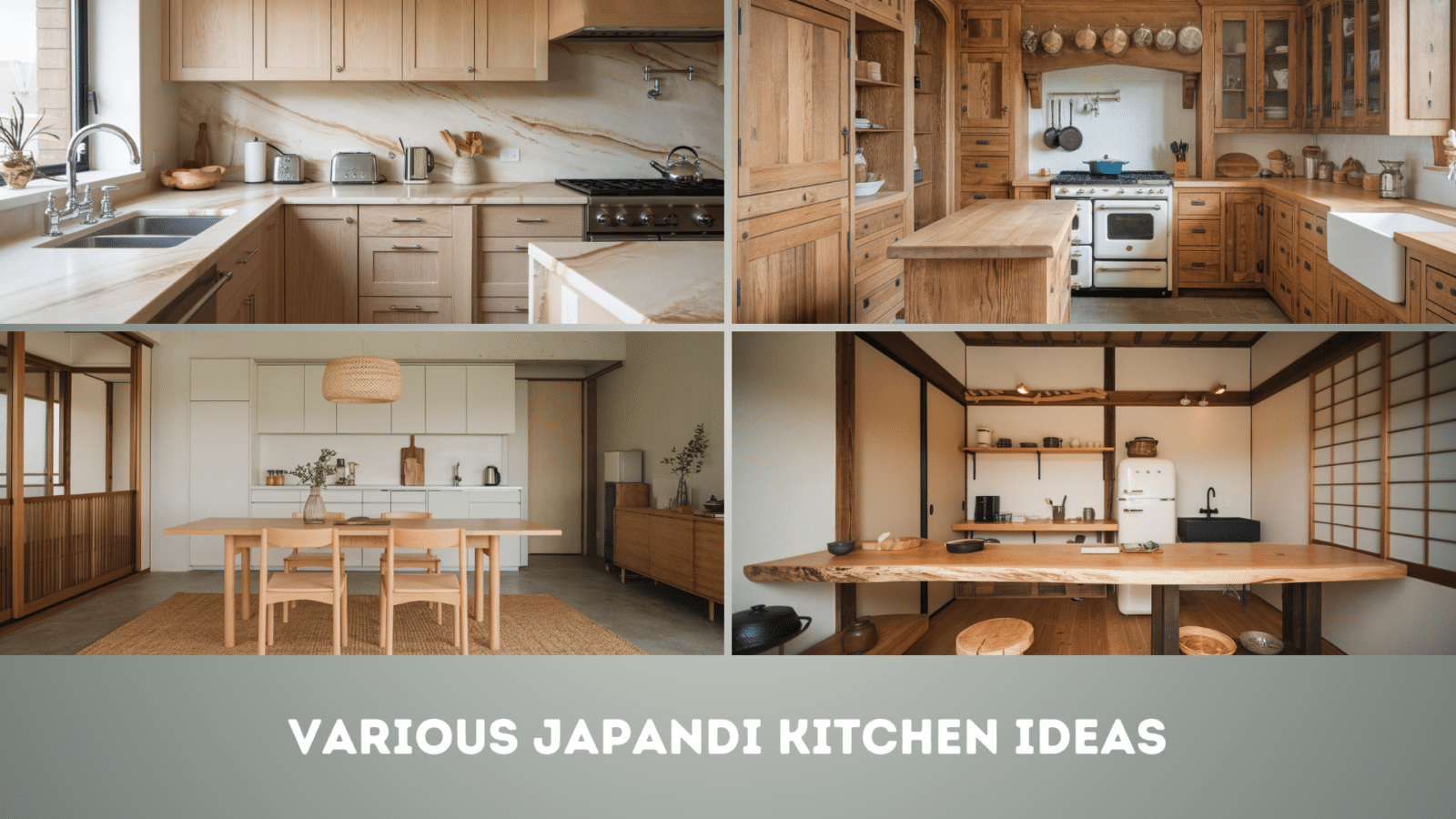 37 Japandi Kitchen Ideas For A Simple And Beautiful Space - Enthralling ...
