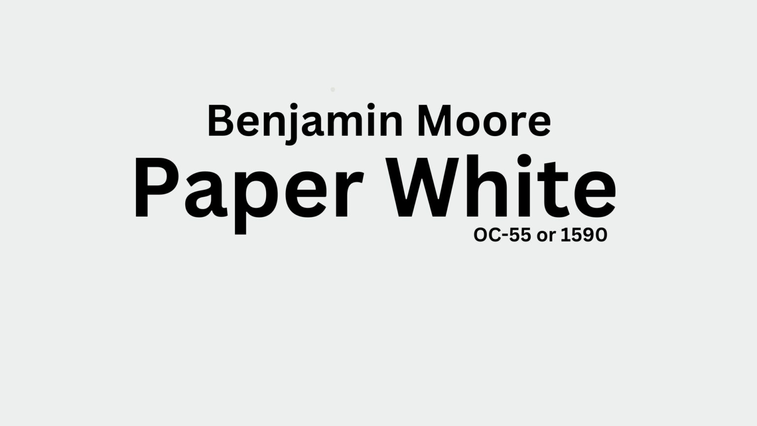 Benjamin Moore Paper White: A Detailed Review - Enthralling Gumption