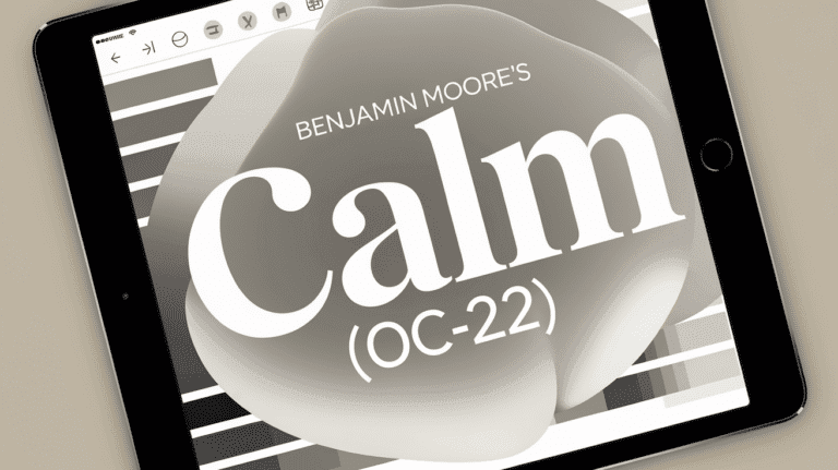Benjamin Moore's Calm OC-22: A Review - Enthralling Gumption