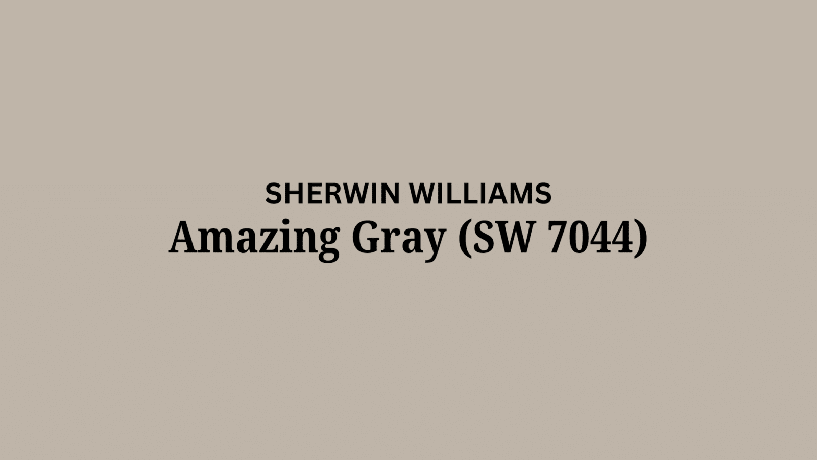 Amazing Gray Sherwin Williams (SW 7044): A Review - Enthralling Gumption