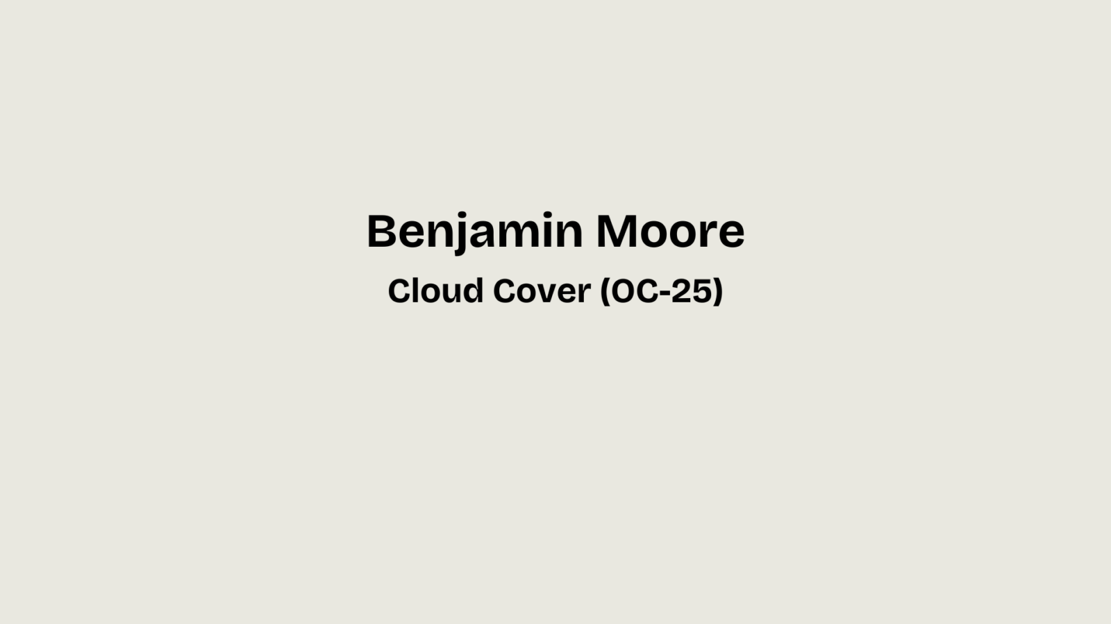 Benjamin Moore Cloud Cover (OC-25): A Review - Enthralling Gumption