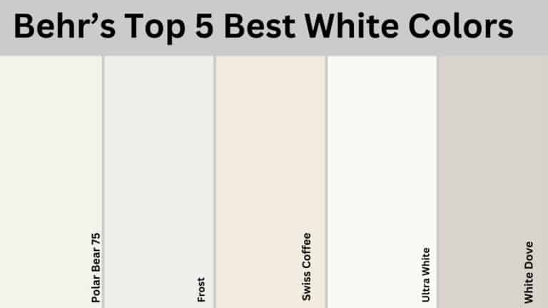 5 Best Behr's White Paints: Color Reviews - Enthralling Gumption
