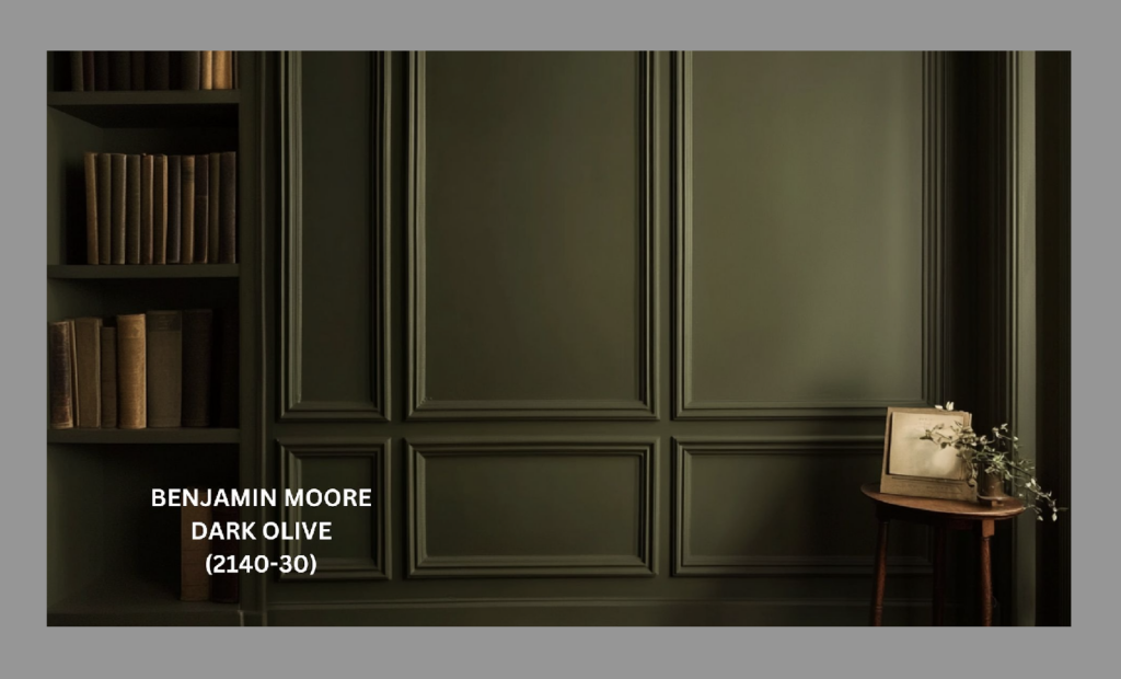 Benjamin Moore Dark Olive 101: All You Need To Know! - Enthralling Gumption