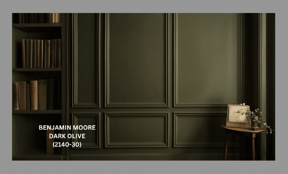Benjamin Moore Dark Olive 101: All You Need To Know! - Enthralling Gumption