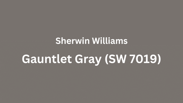 Explore the Sherwin Williams' Gauntlet Gray (SW 7019) - Enthralling Gumption