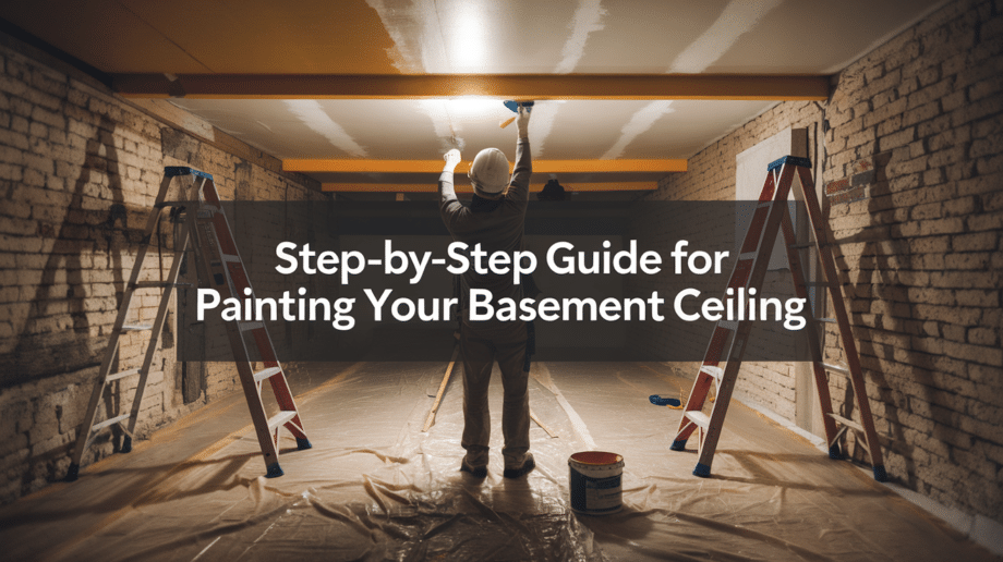 Step-by-Step Guide for Painting Your Basement Ceiling - Enthralling Gumption