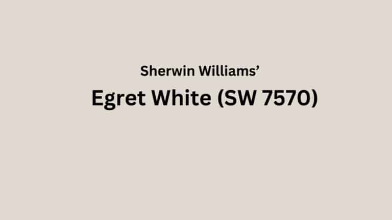 Sherwin Williams Egret White (SW 7570): A Review - Enthralling Gumption
