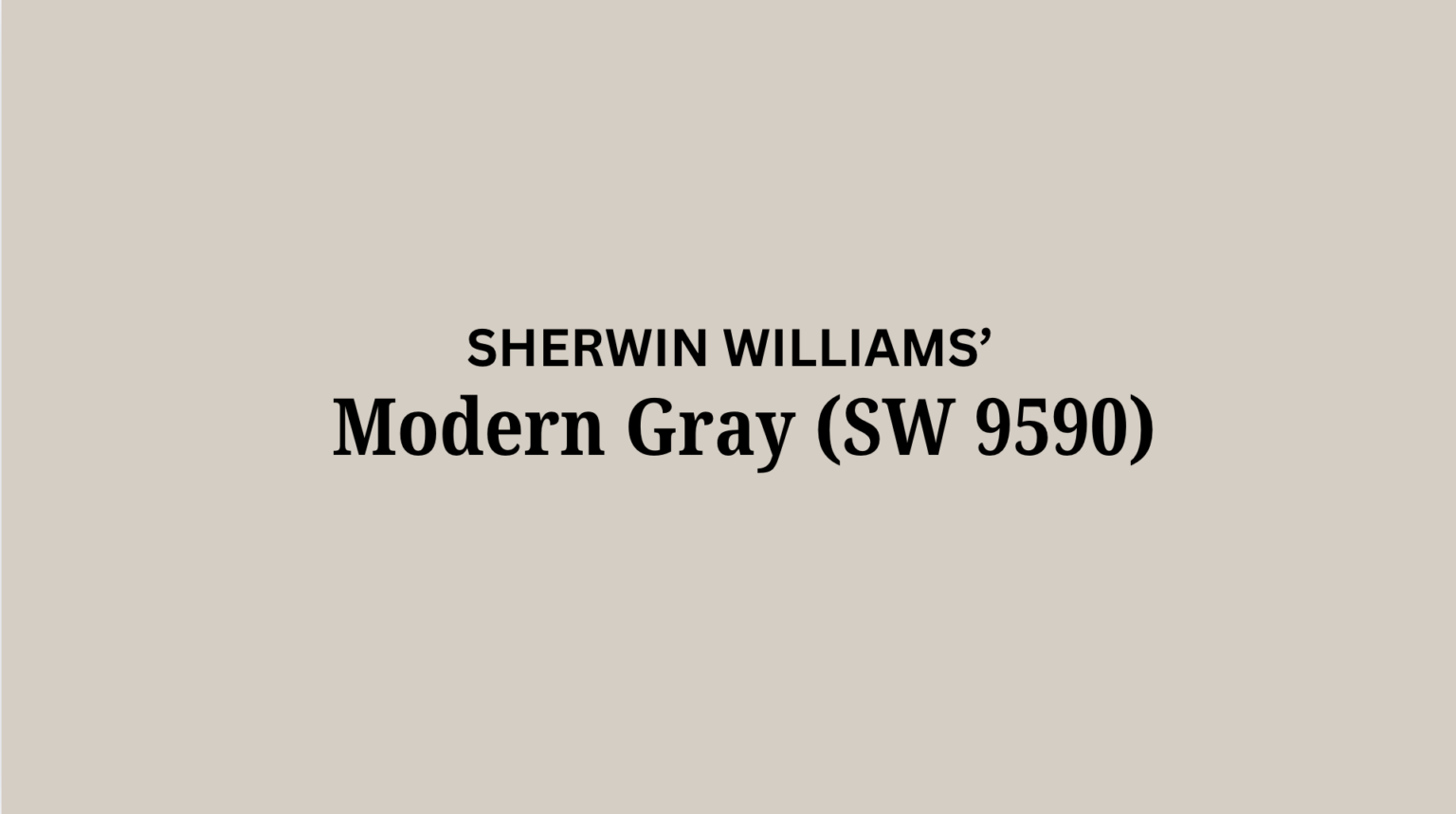 Sherwin Williams Modern Gray (SW 7632): A Review - Enthralling Gumption