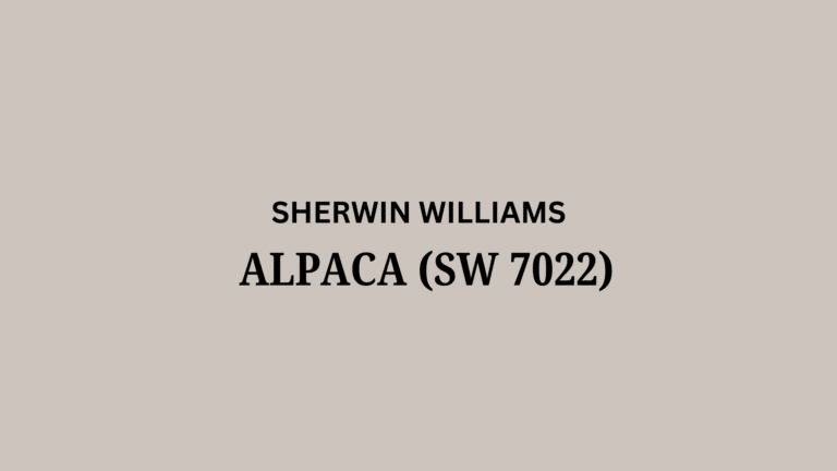 Sherwin Williams Alpaca (SW 7022): A Review - Enthralling Gumption