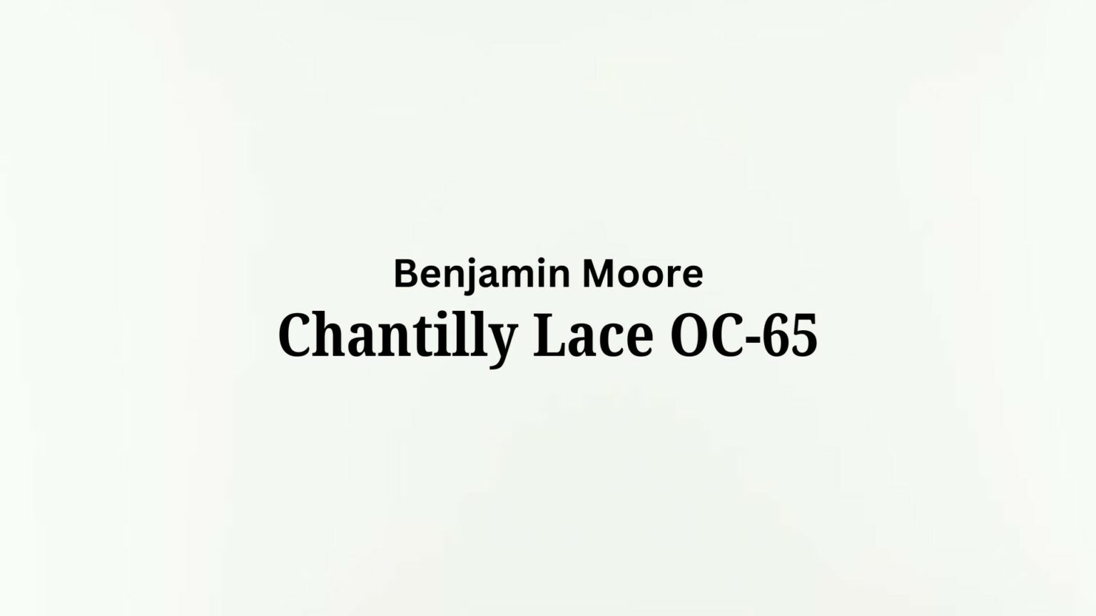 Benjamin Moore Chantilly Lace (OC-65): A Review - Enthralling Gumption