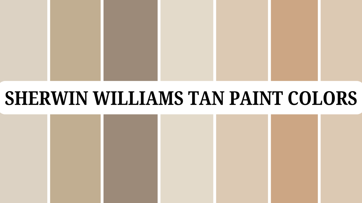 Sherwin Williams Tan Colors: Warmth for Any Home - Enthralling Gumption