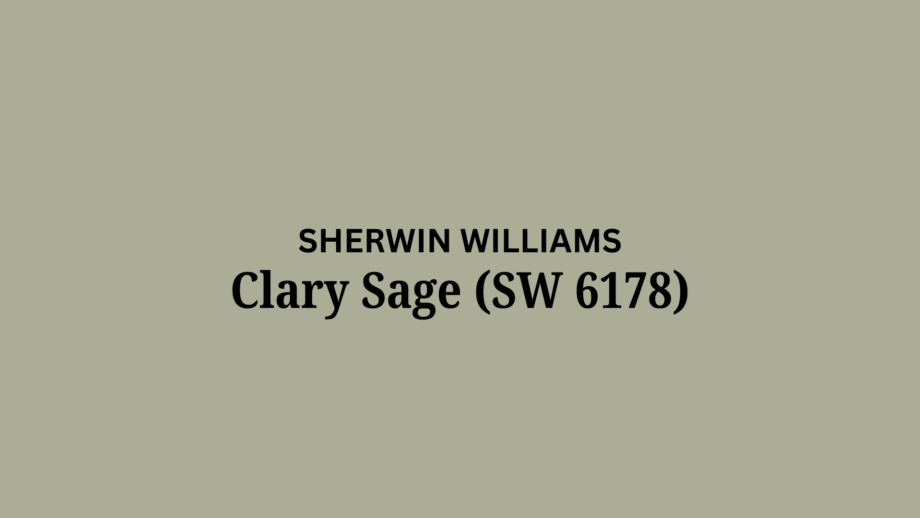 Sherwin Williams Clary Sage (SW 6178): A Review - Enthralling Gumption