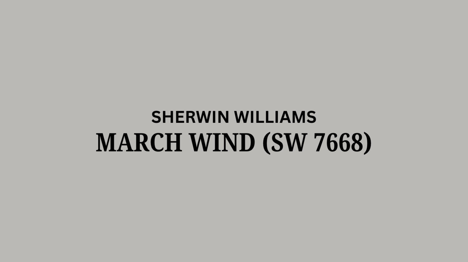 March Wind (SW 7668) by Sherwin Williams: A Review - Enthralling Gumption