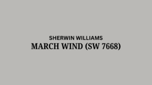 March Wind (SW 7668) by Sherwin Williams: A Review - Enthralling Gumption