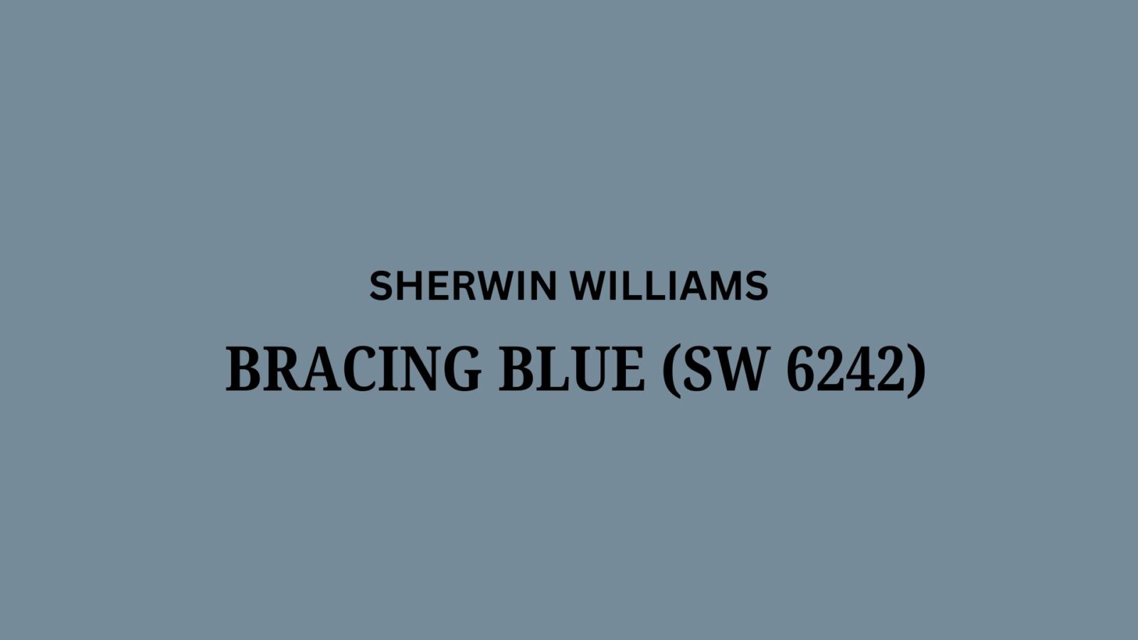 Sherwin Williams Bracing Blue (SW 6242): A Review - Enthralling Gumption
