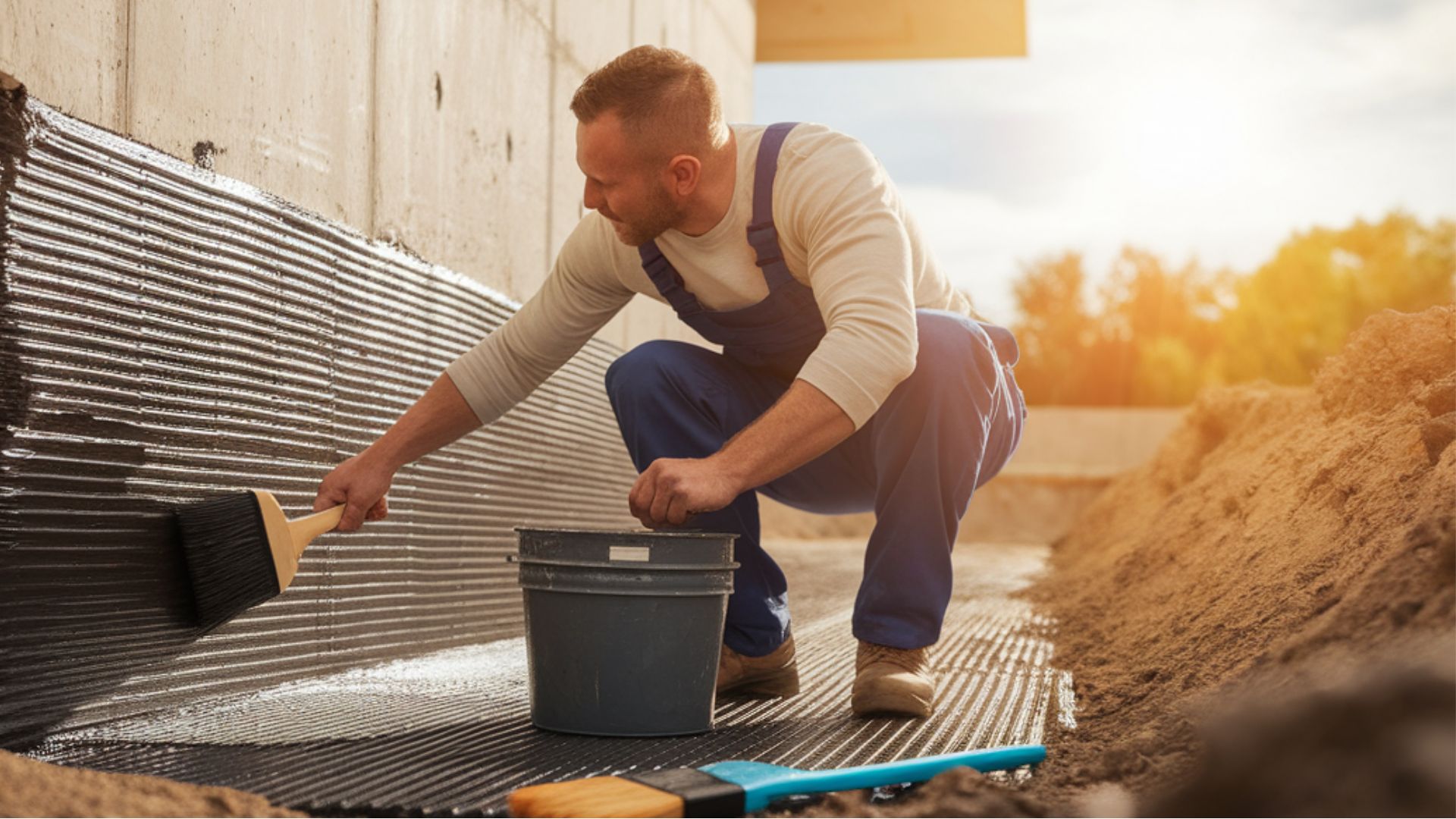 Basement Rescue: Exterior Waterproofing - Enthralling Gumption Basement Rescue: Exterior Waterproofing - Enthralling Gumption