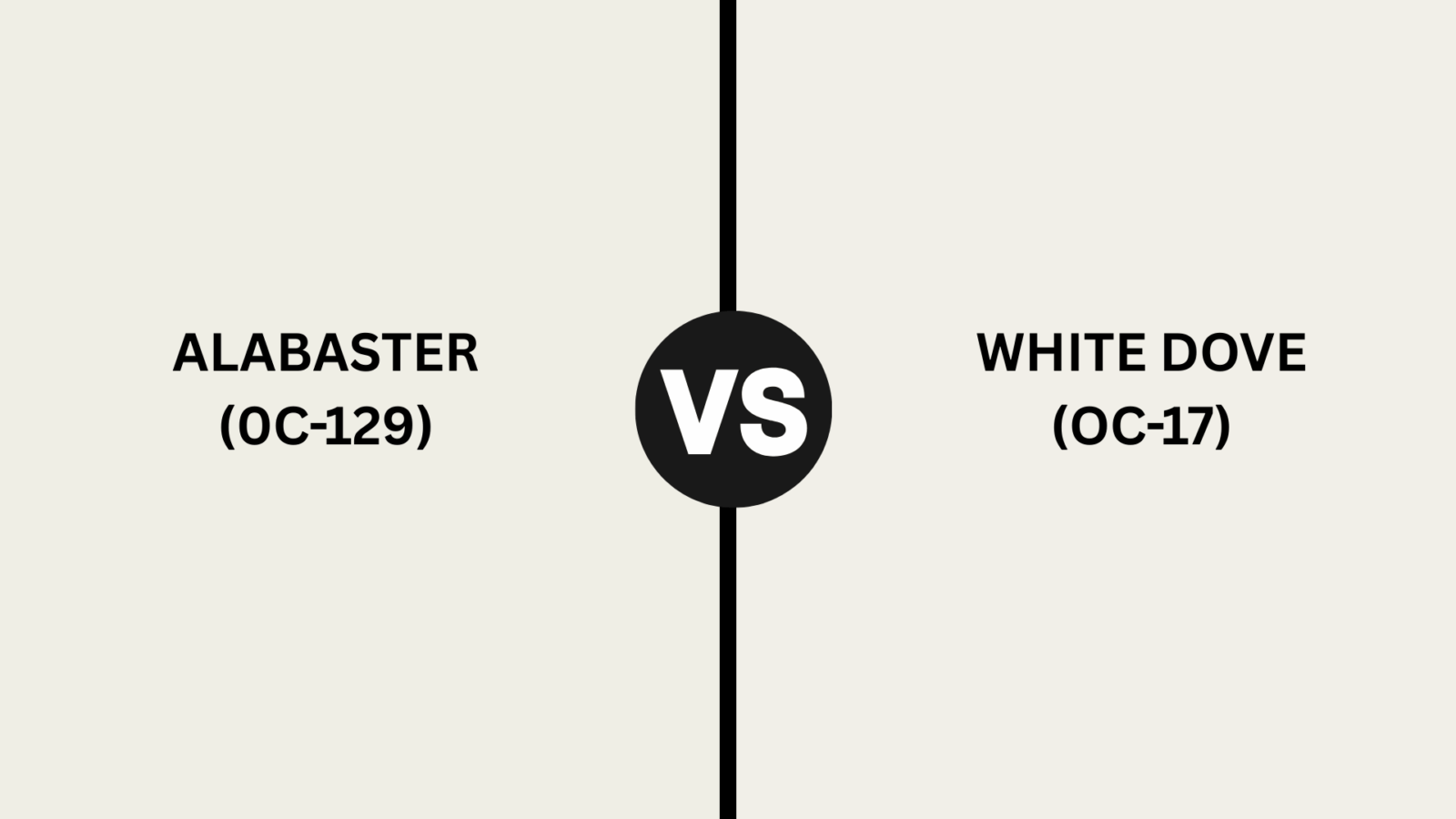 Alabaster vs White Dove: Choose Your Perfect Paint Finish - Enthralling ...