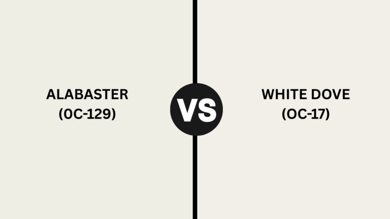 Alabaster vs White Dove: Choose Your Perfect Paint Finish - Enthralling ...