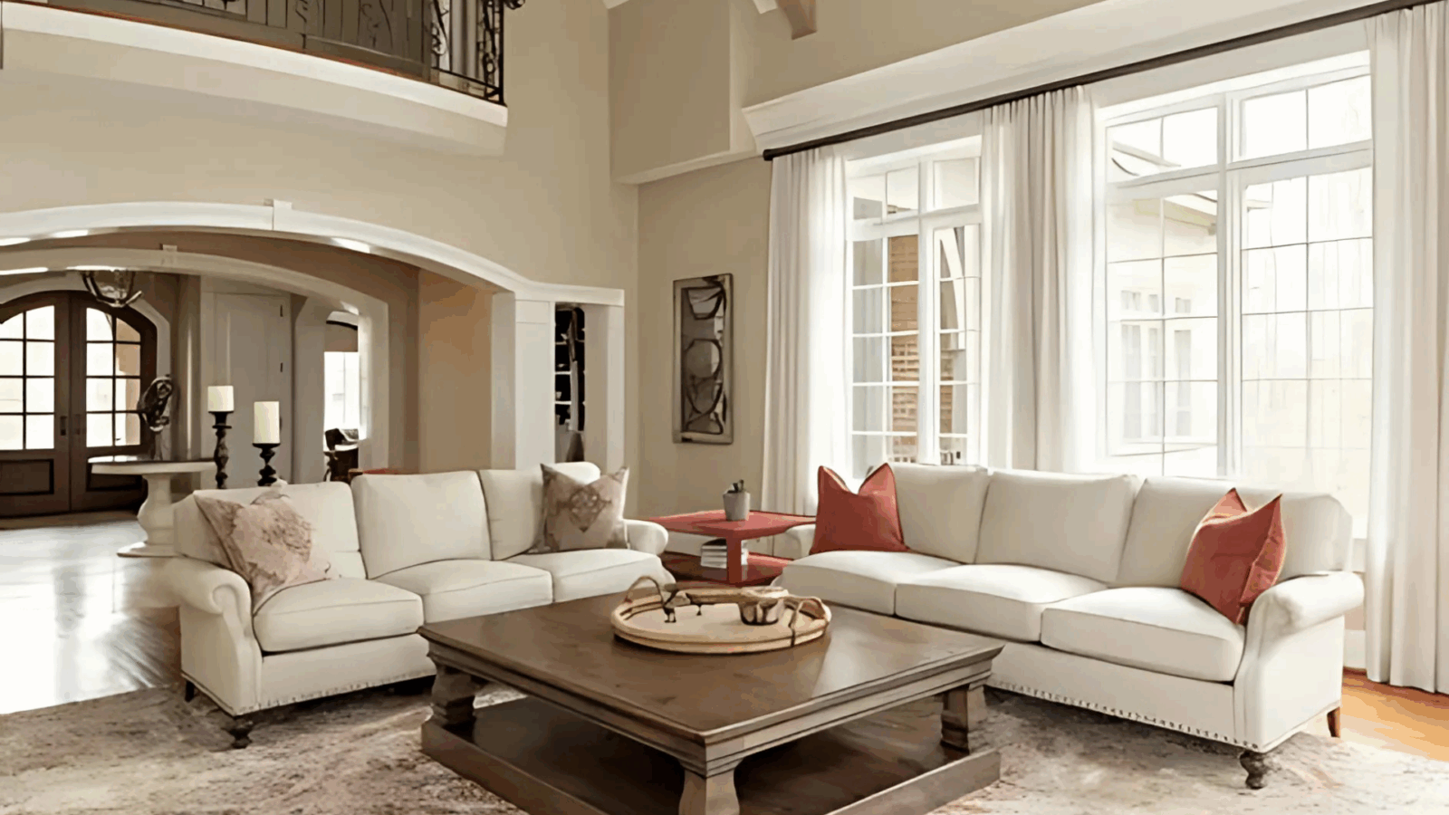 Sherwin-Williams Natural Linen vs Accessible Beige - Enthralling Gumption