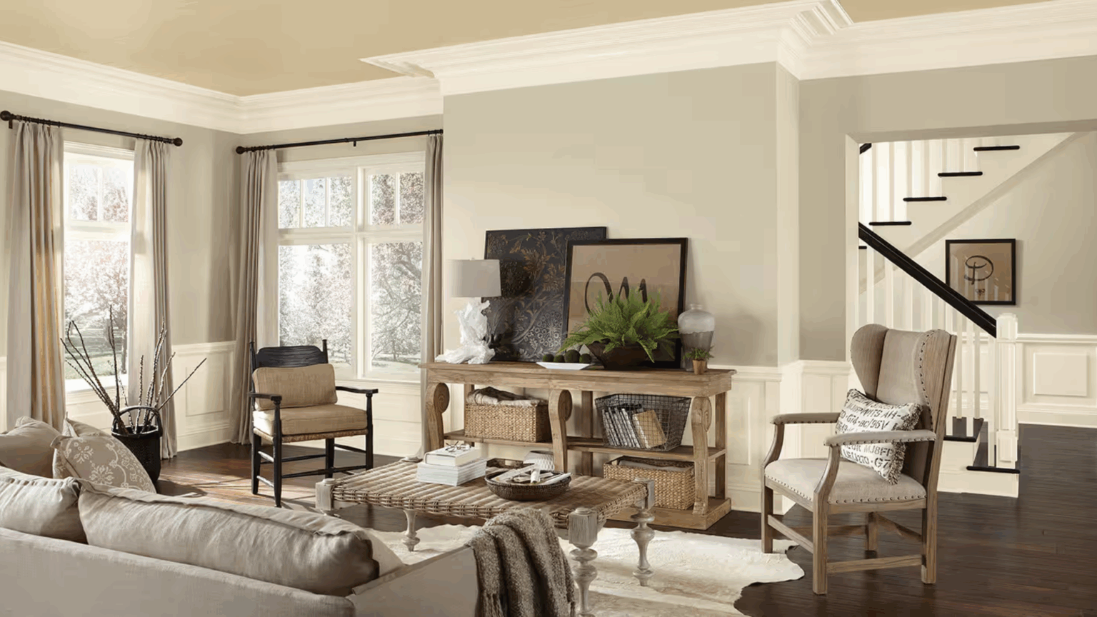 Benjamin Moore Swiss Coffee: Color Palette Guide - Enthralling Gumption