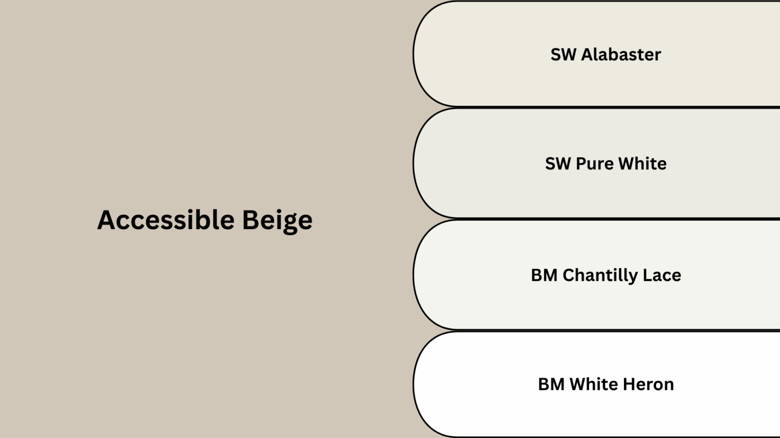 Accessible Beige Complementary Colors Pallette for Your Home ...