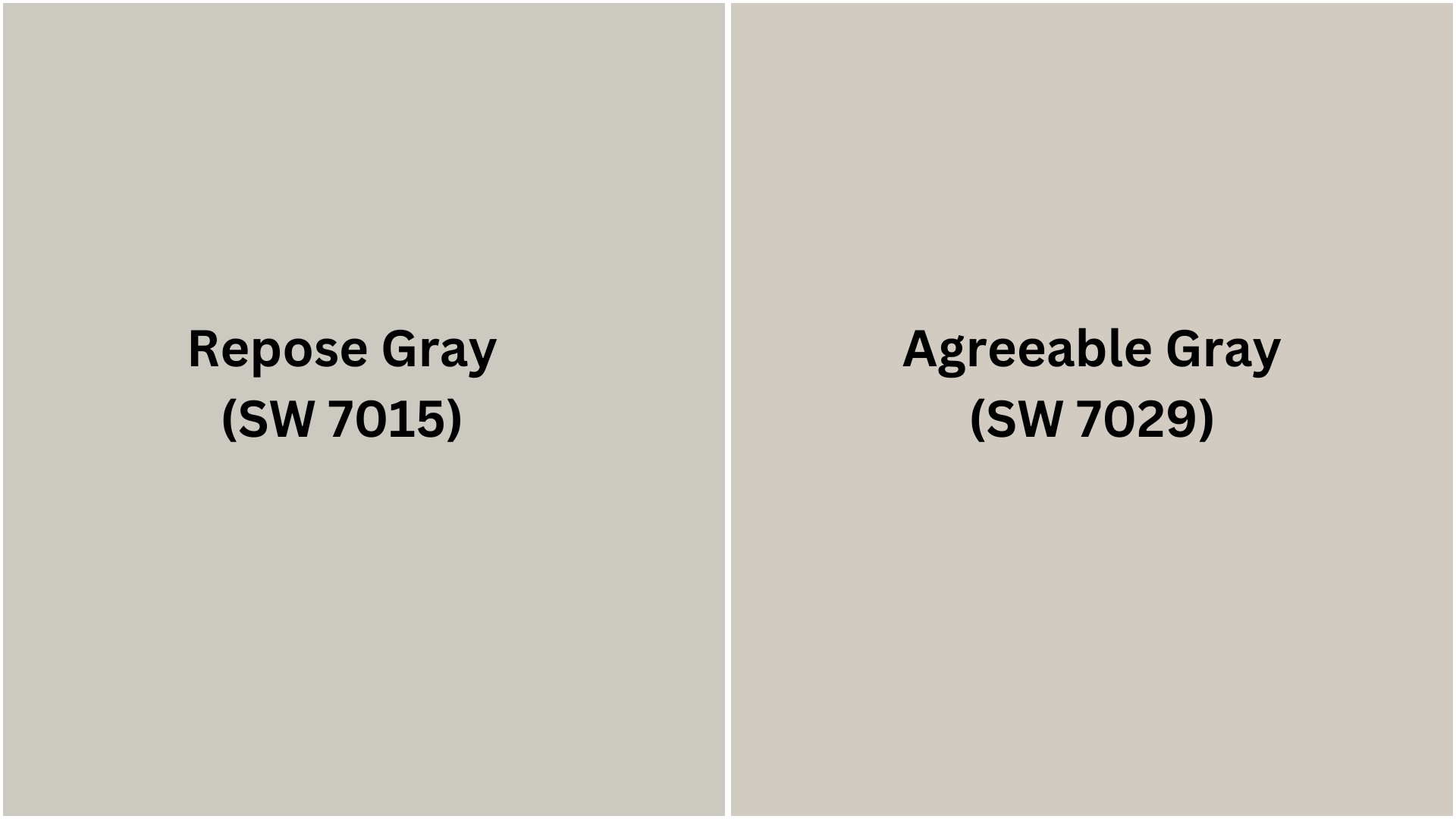 Finding the Perfect Gray: Agreeable vs Repose Gray - Enthralling Gumption