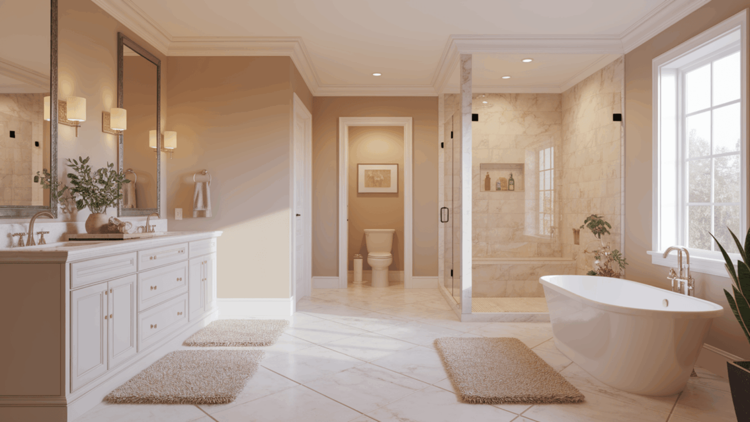 Average Master Bathroom Size: Layouts, Planning Tips - Enthralling Gumption