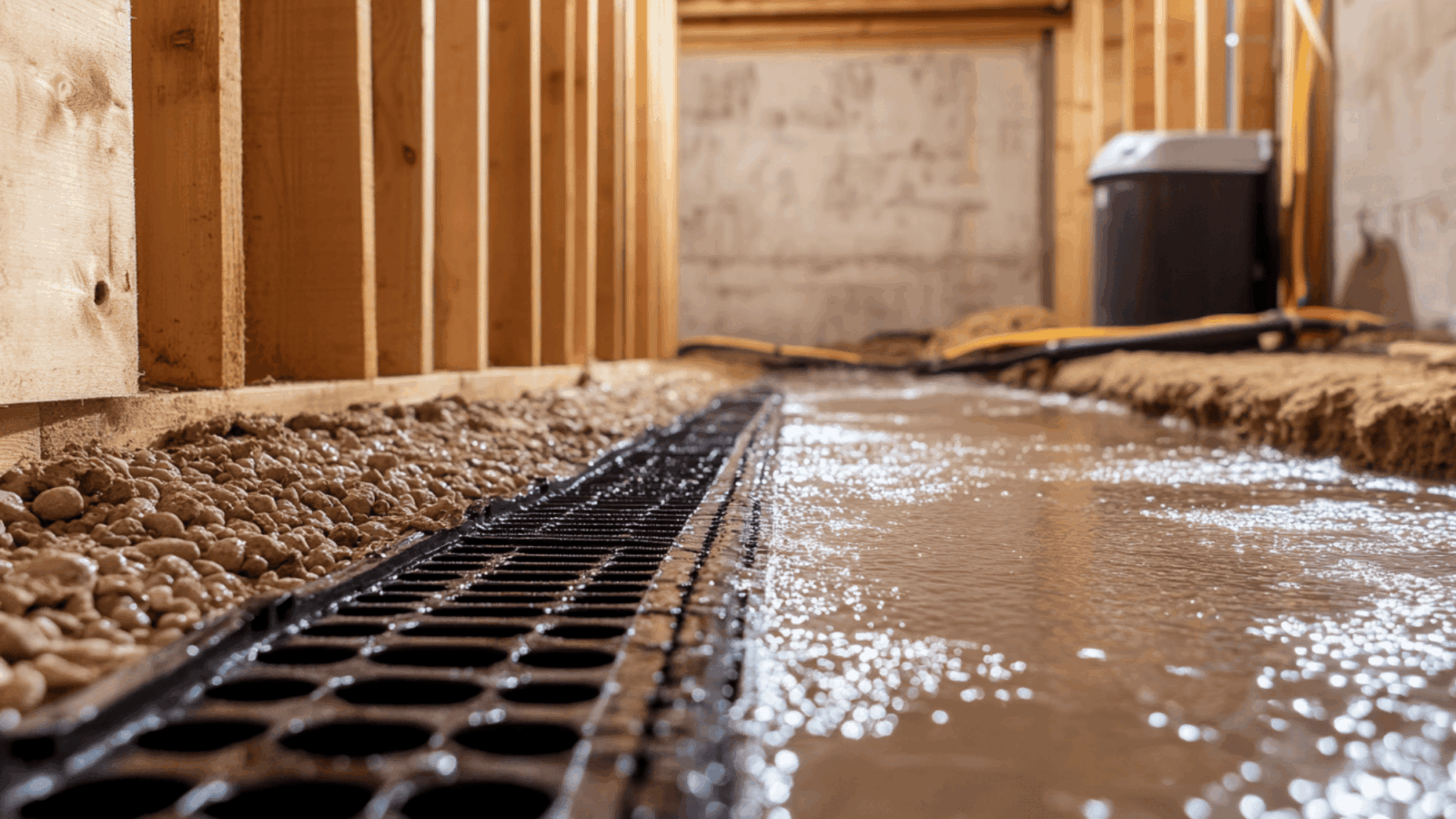 Interior Drain Tile Systems: Basement Waterproofing - Enthralling Gumption