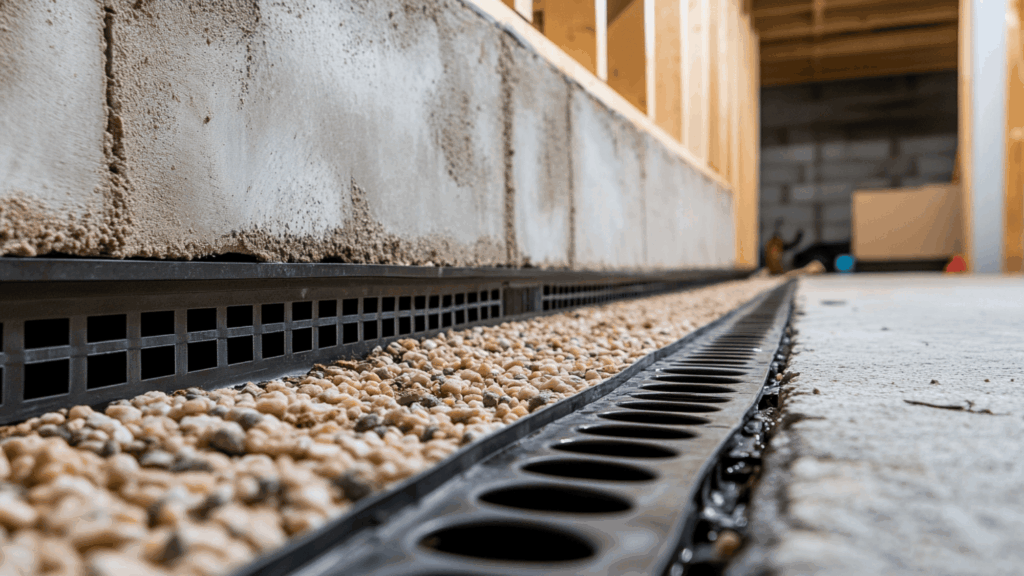 Interior Drain Tile Systems: Basement Waterproofing - Enthralling Gumption