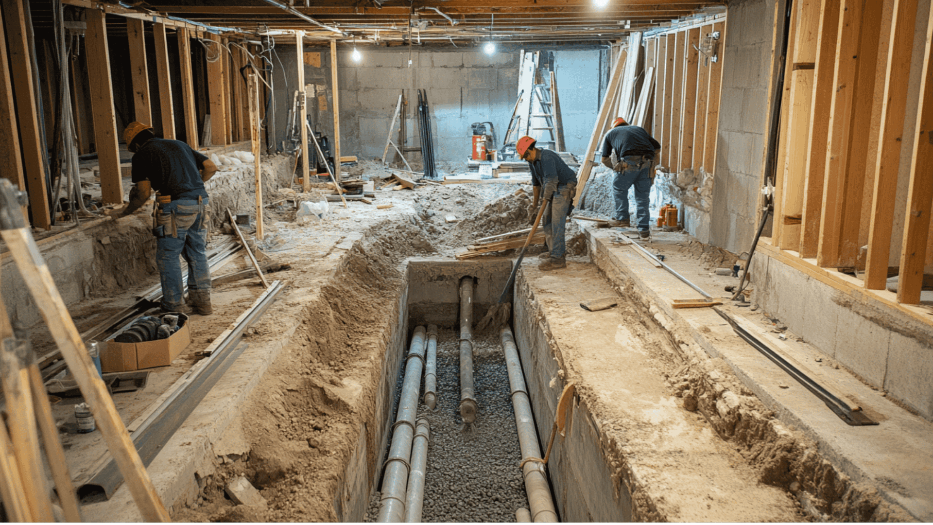 Interior Drain Tile Systems: Basement Waterproofing - Enthralling Gumption