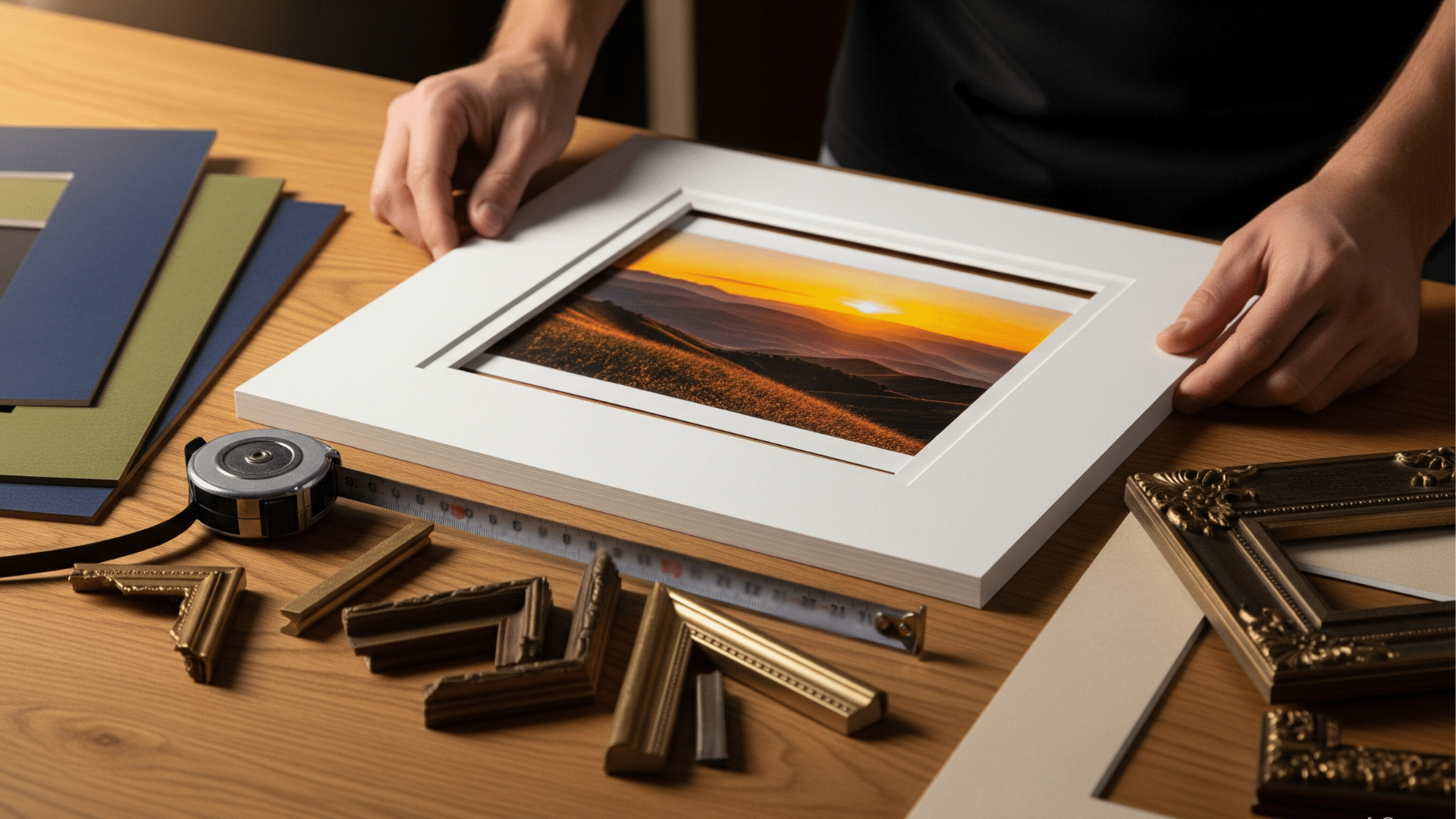 How to Measure a Picture Frame for Perfect Fit - Enthralling Gumption