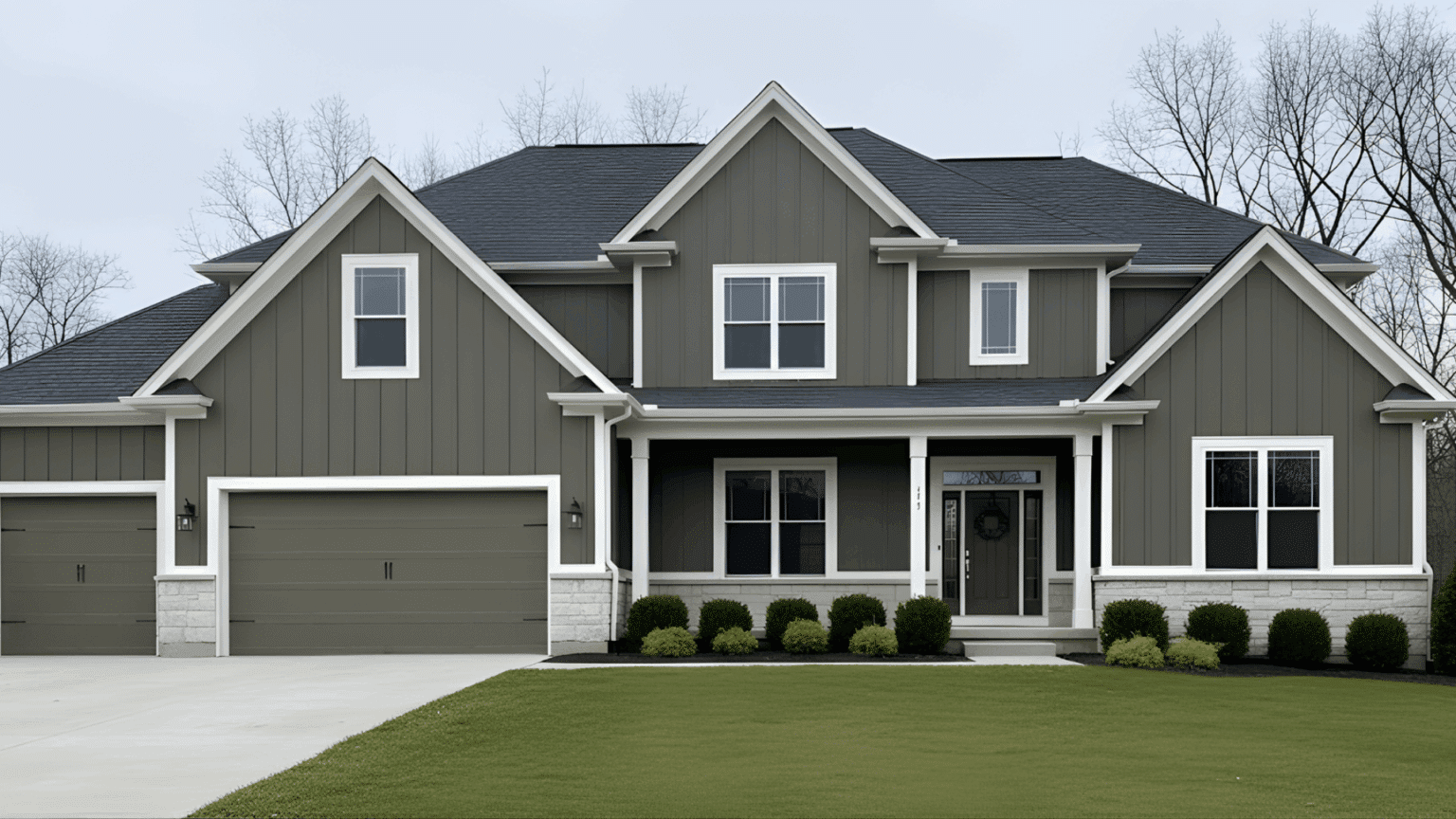 Urbane Bronze Exterior: Warm Modern Home Color - Enthralling Gumption