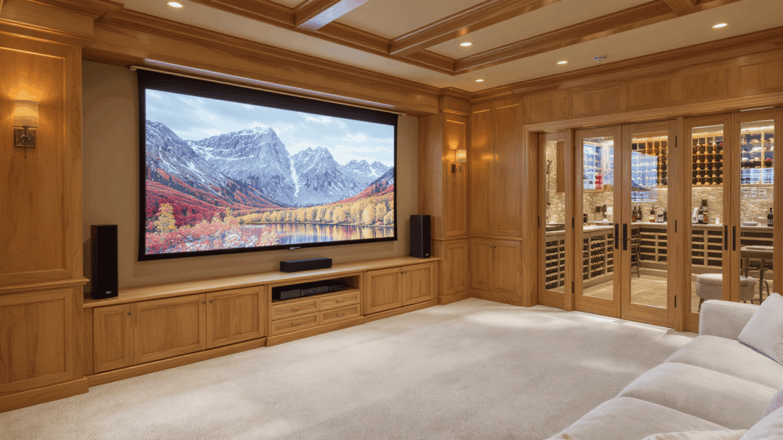 13 Smart Home Theatre Idea for Any Room Size - Enthralling Gumption