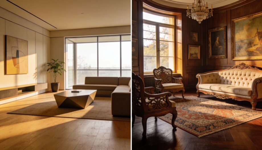 Contemporary vs Modern Design Comparision - Enthralling Gumption