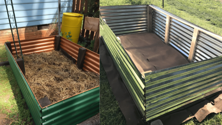 Easy & Affordable Way to DIY Raised Garden Bed Layers - Enthralling ...