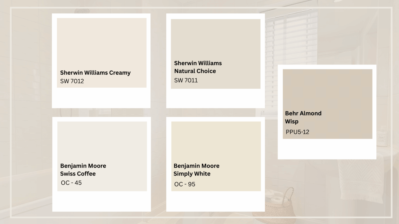 10 Best Paint Color for Bathroom That Last - Enthralling Gumption