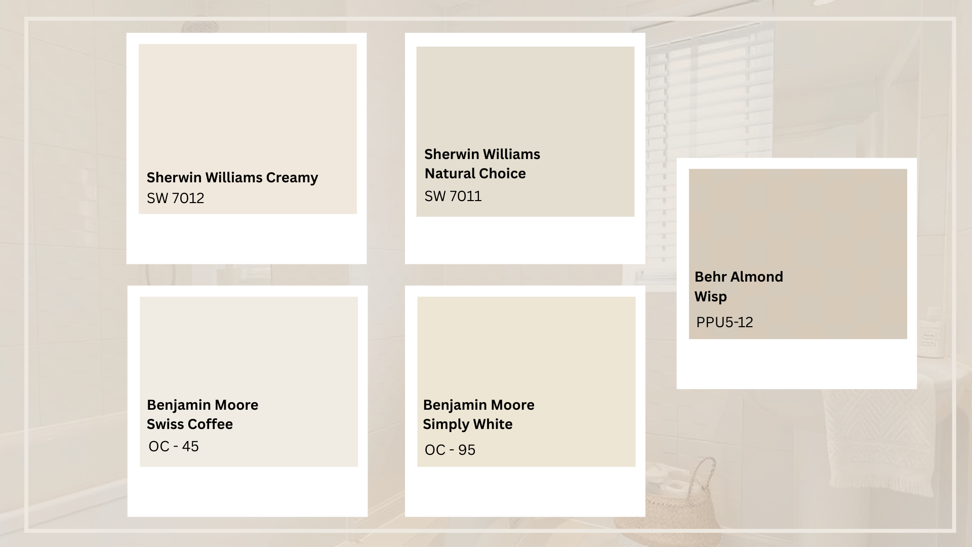 10 Best Paint Color for Bathroom That Last - Enthralling Gumption